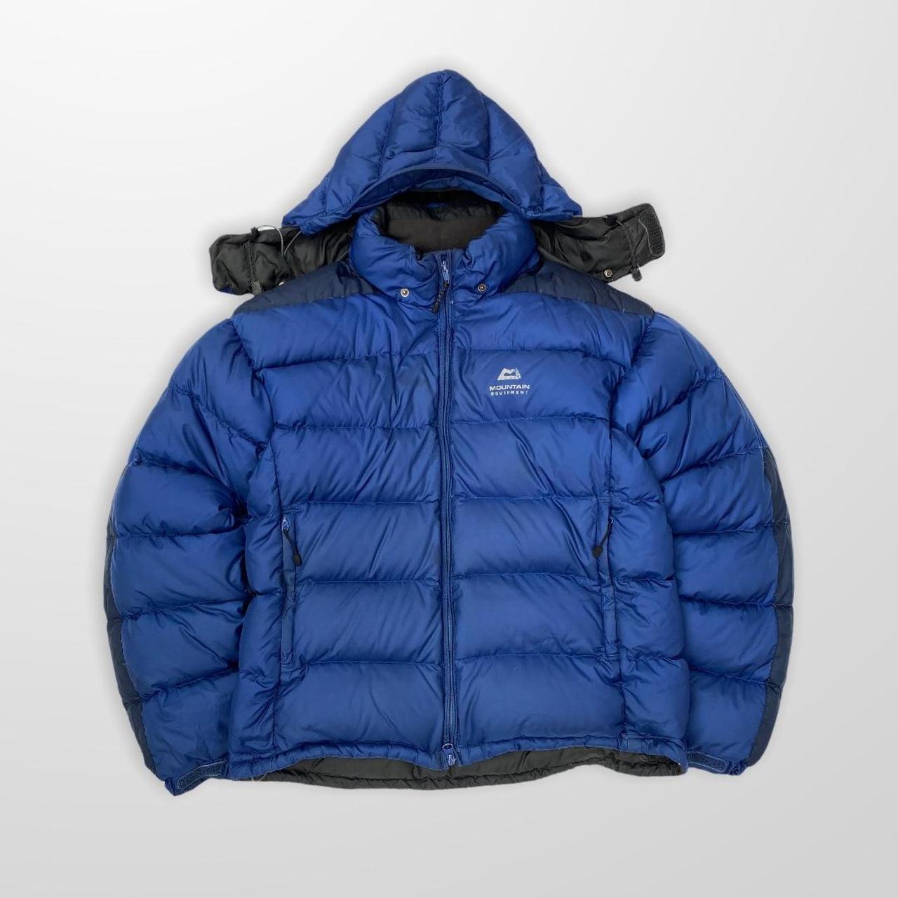 Mountain Equipment Puffer Jacket In Navy & Blue... - Depop