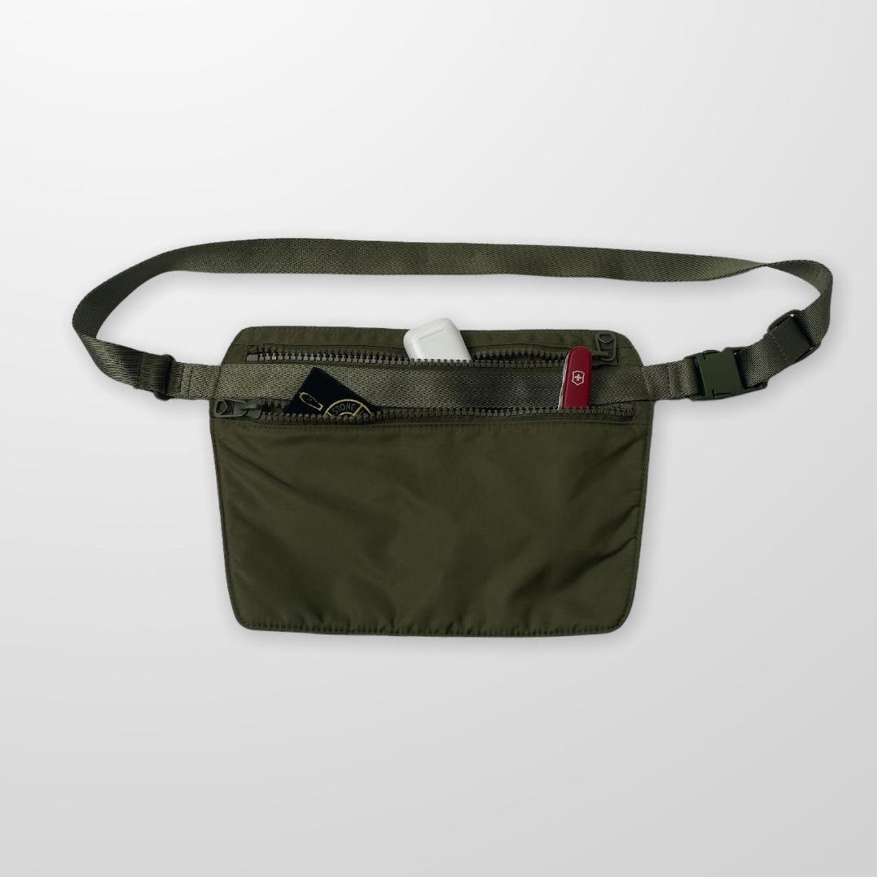 Uniqlo U Shoulder Bag / Side Bag In Khaki Green... - Depop