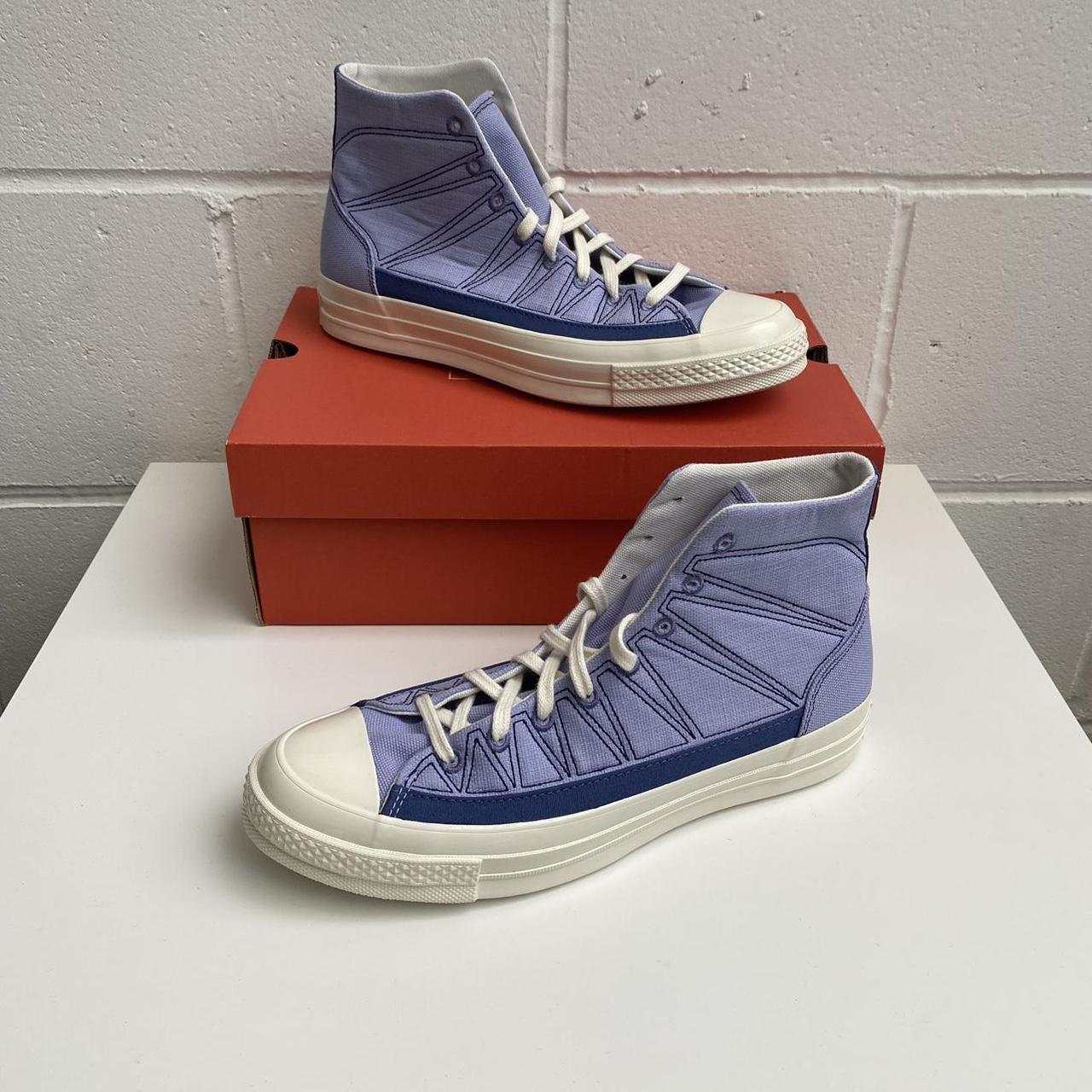Converse Chuck 70 Hiking Stitched In Serene Sapphire... - Depop