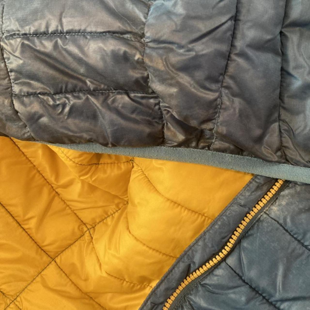 Rab insulated puffer jacket Blue and yellow 🏔Worn... - Depop