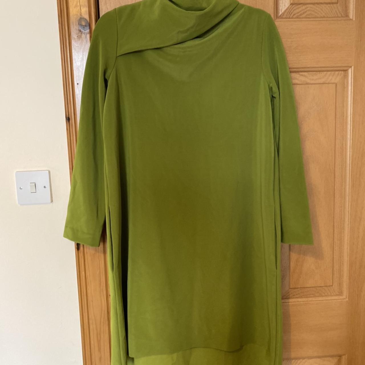 Green Cos dress. #cos #hm - Depop