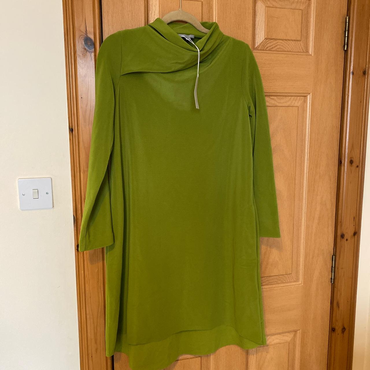 Green Cos dress. #cos #hm - Depop