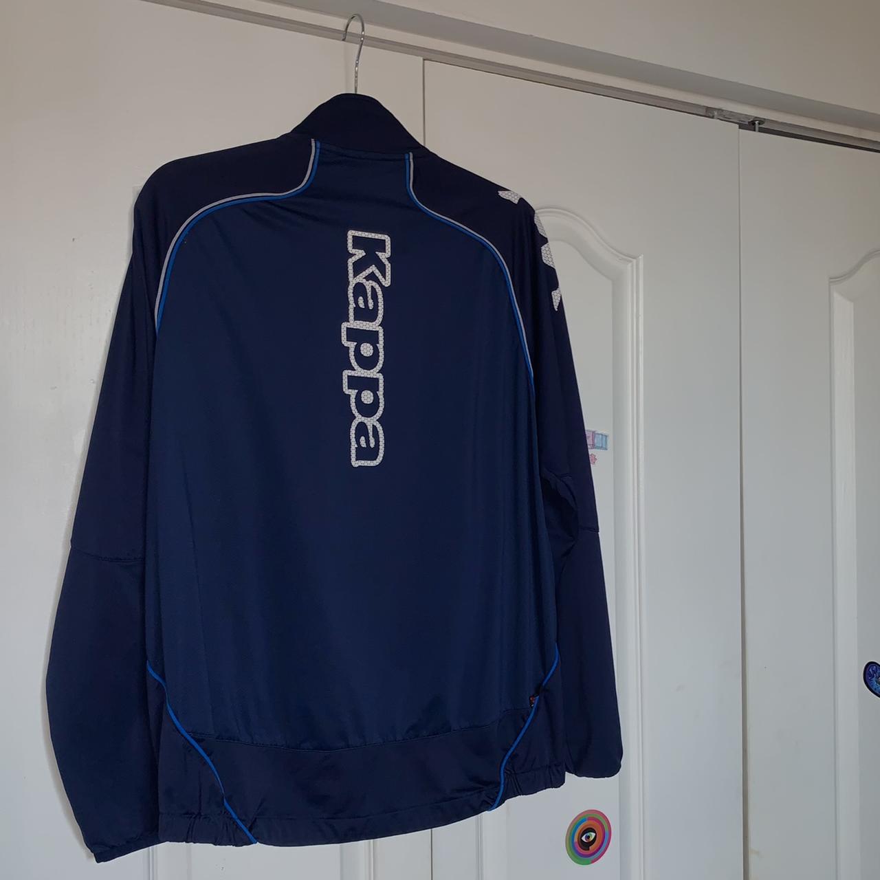 Kappa Track Jacket 🫐 pm me did measurements. no tag.... - Depop