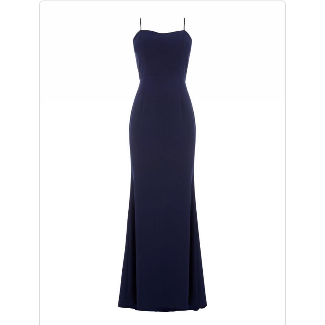 Jarlo London blue strappy maxi dress (Kim) Subtle... - Depop