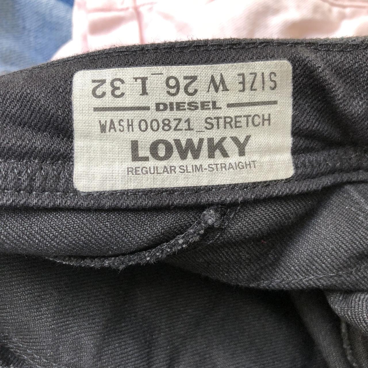 Diesel black Lowky jeans. Regular slim-straight... | Depop