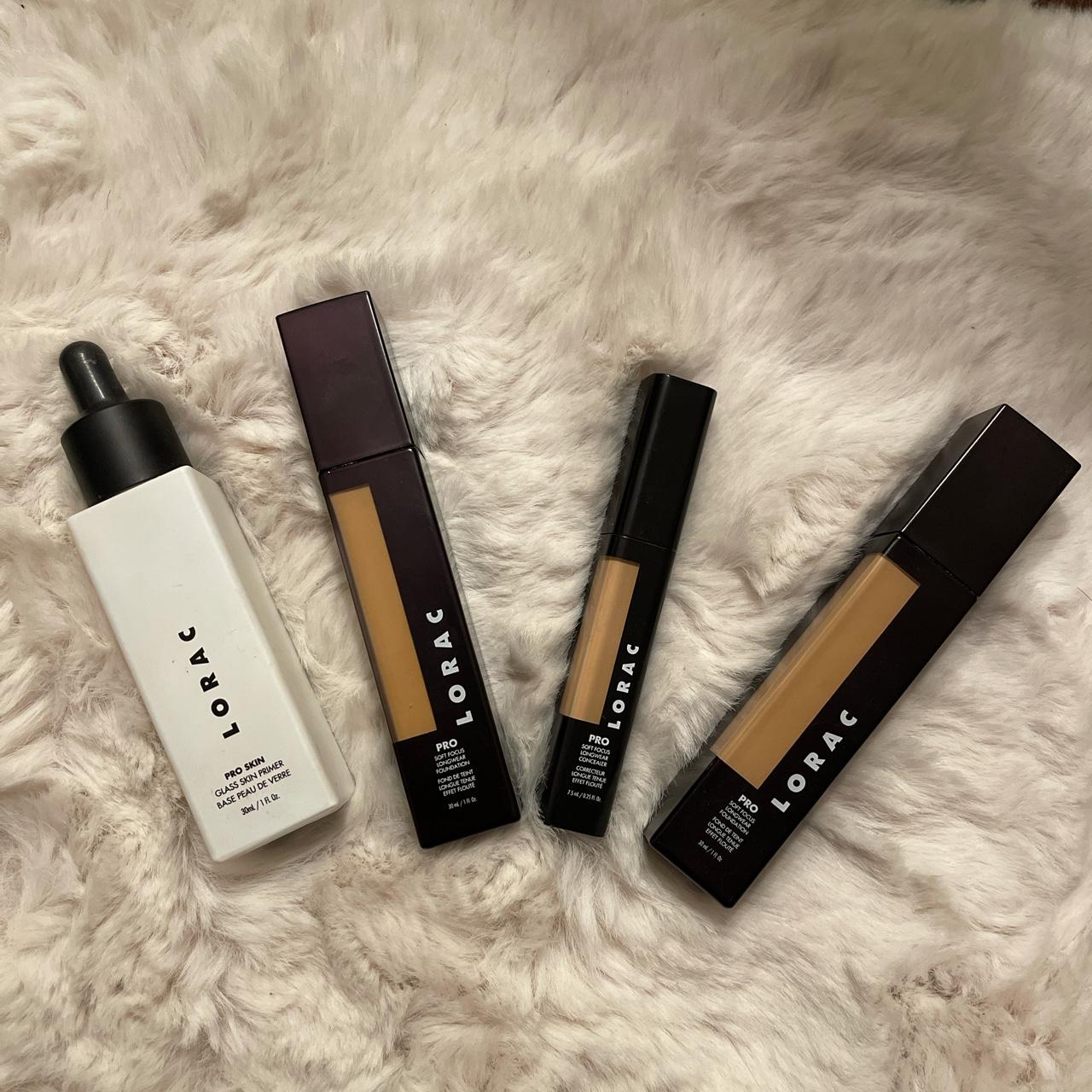 Lorac Concealer and Foundation and glass primer... - Depop
