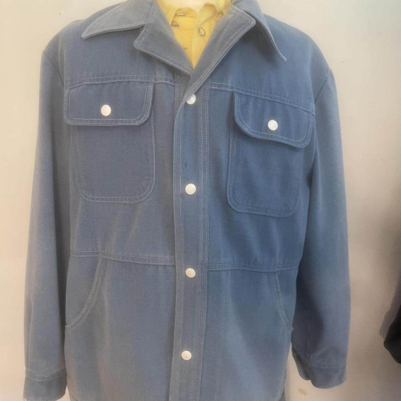 Vintage Long Line Denim Jacket. Super soft... - Depop