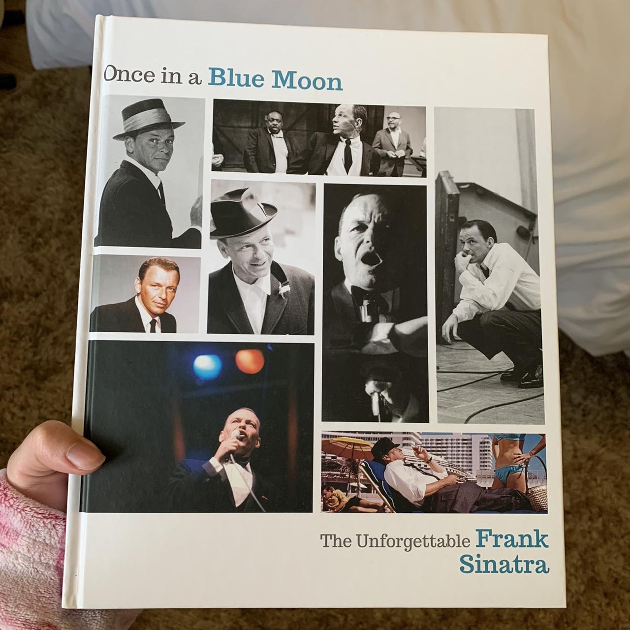 Frank Sinatra book Once in a Blue Moon The... - Depop