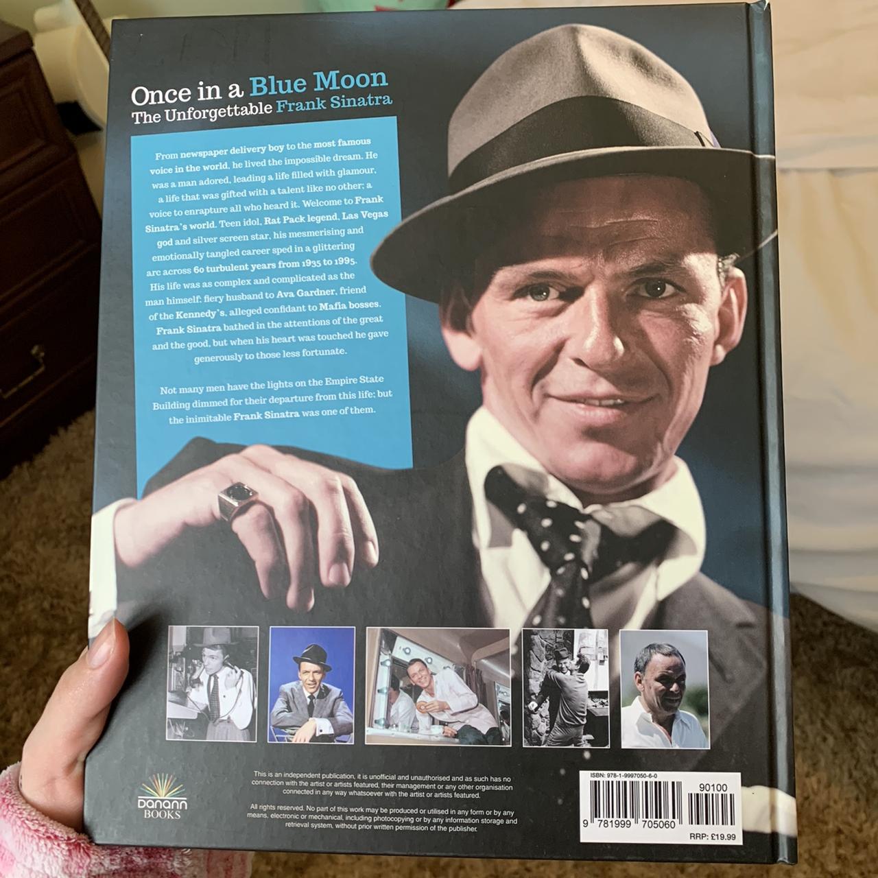 Frank Sinatra book Once in a Blue Moon The... - Depop