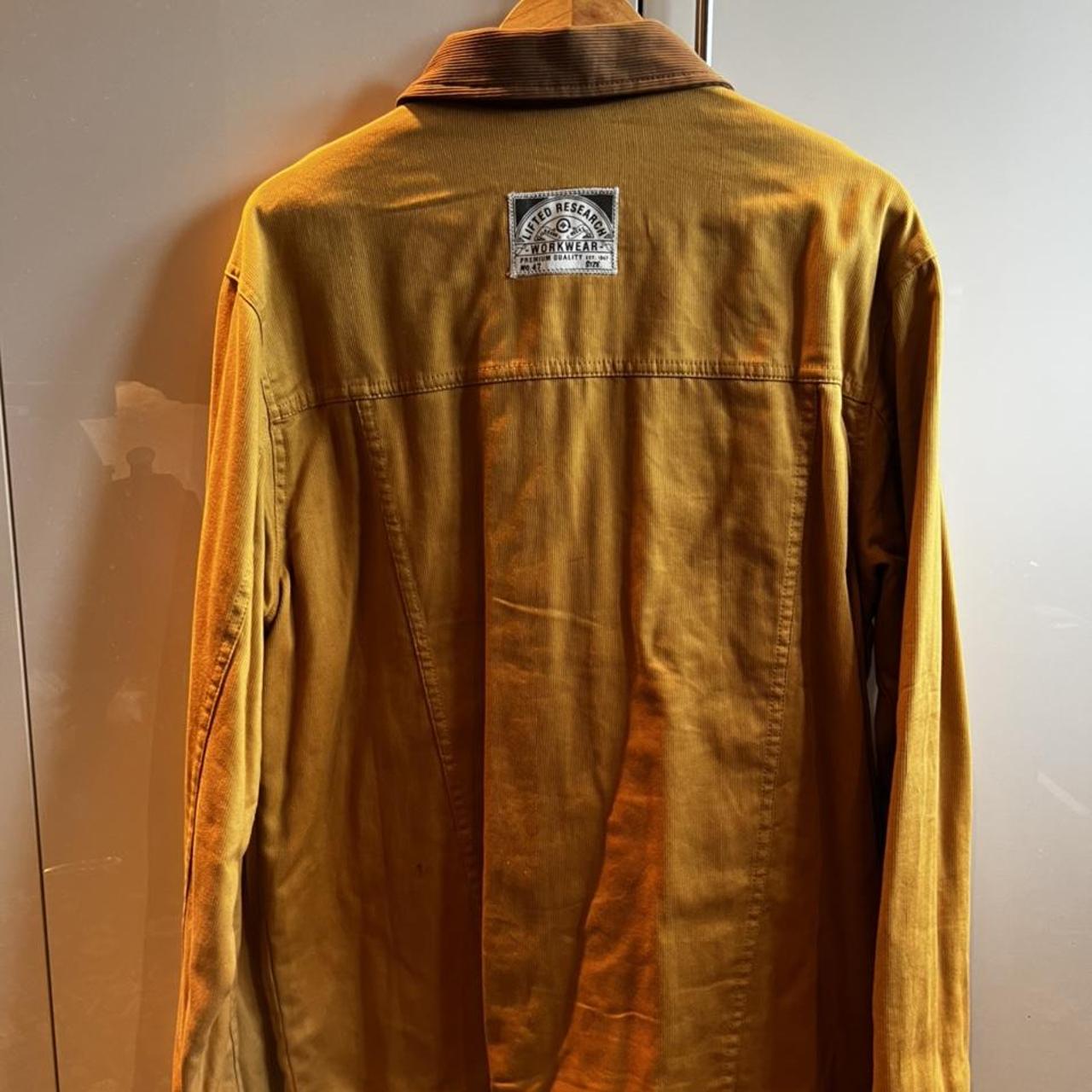 LRG Lifted Roots Group Jacket. Large. Gold. Zip... - Depop