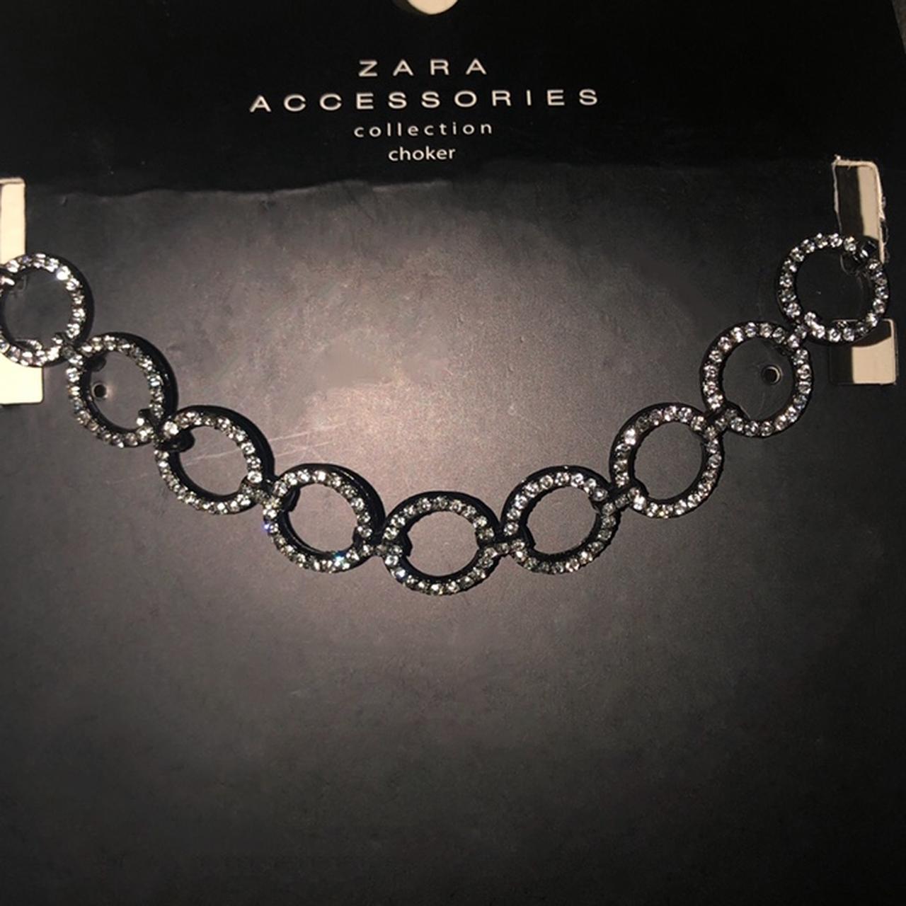 **BRAND NEW** never worn Zara diamond choker... - Depop