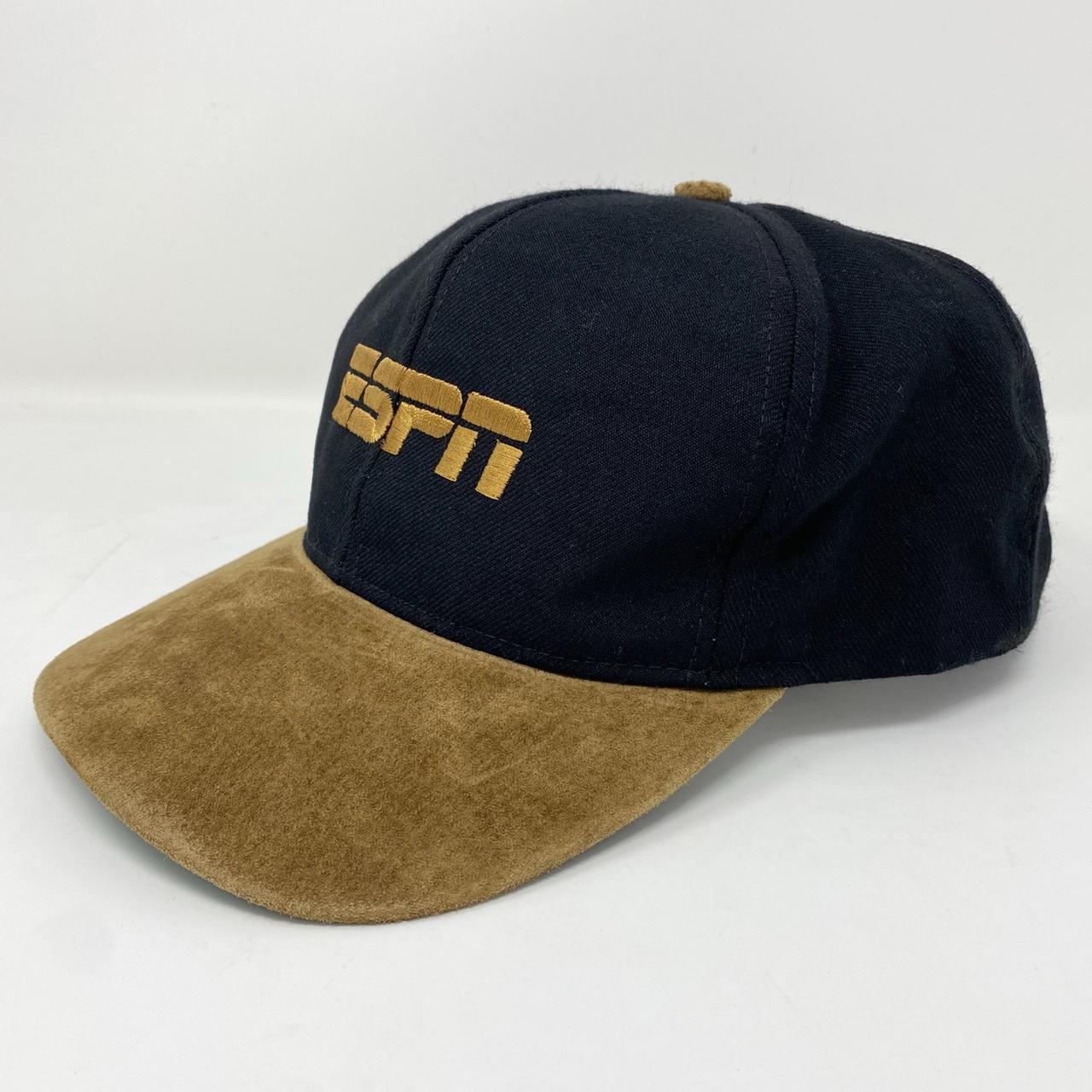 Vintage ESPN Sports Hat Snapback Adjustable... - Depop