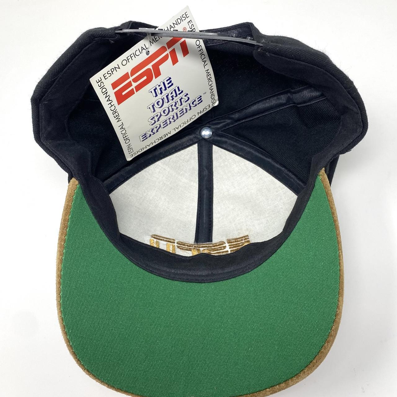 Vintage ESPN Sports Hat Snapback Adjustable... - Depop
