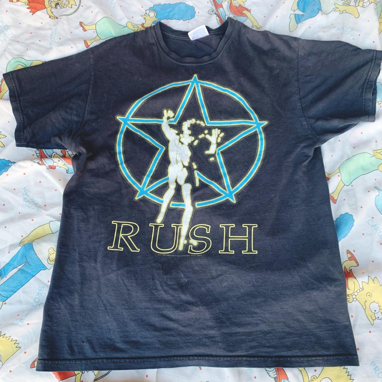 2005 RUSH band tee. • vintage y2k rock band tee,... - Depop
