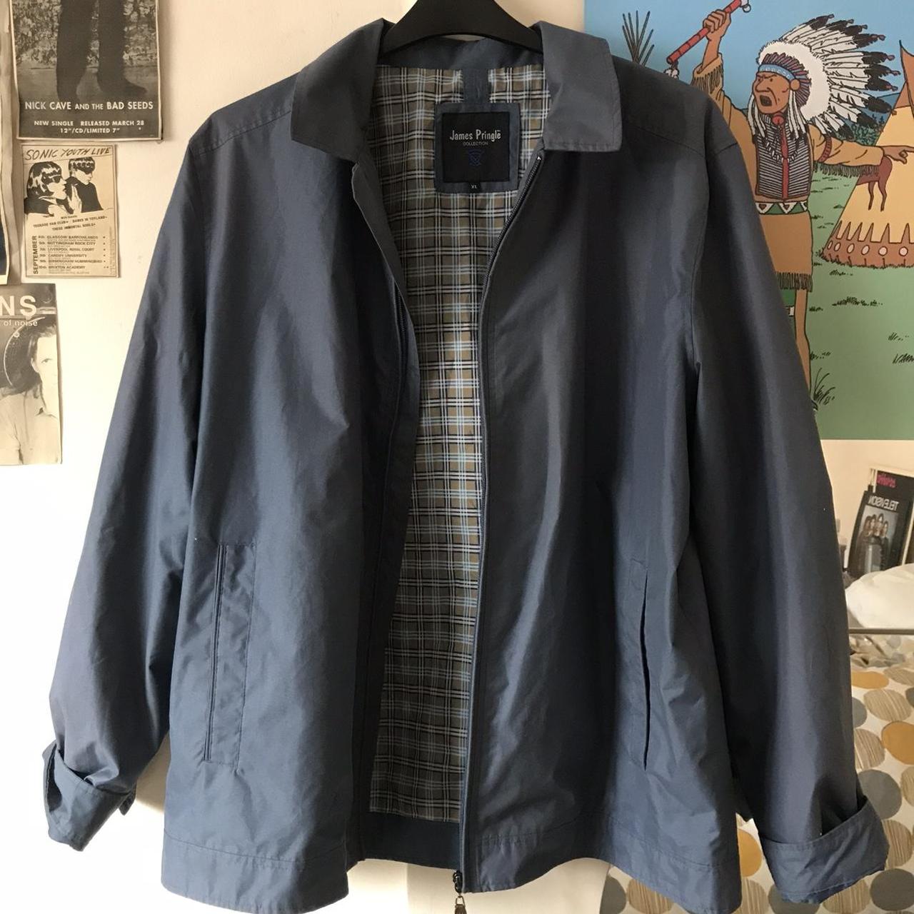 James Pringle Light Jacket, Size XL but fits well as... - Depop