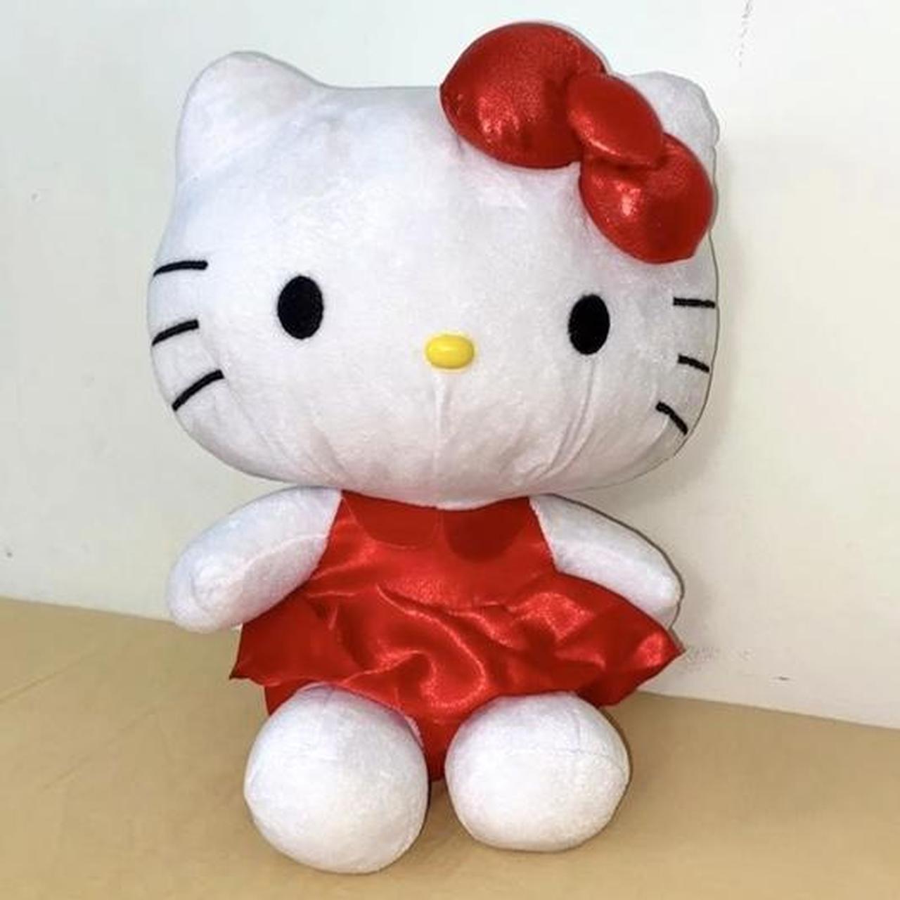 Hello Kitty plush red hello kitty plushie brand new... | Depop