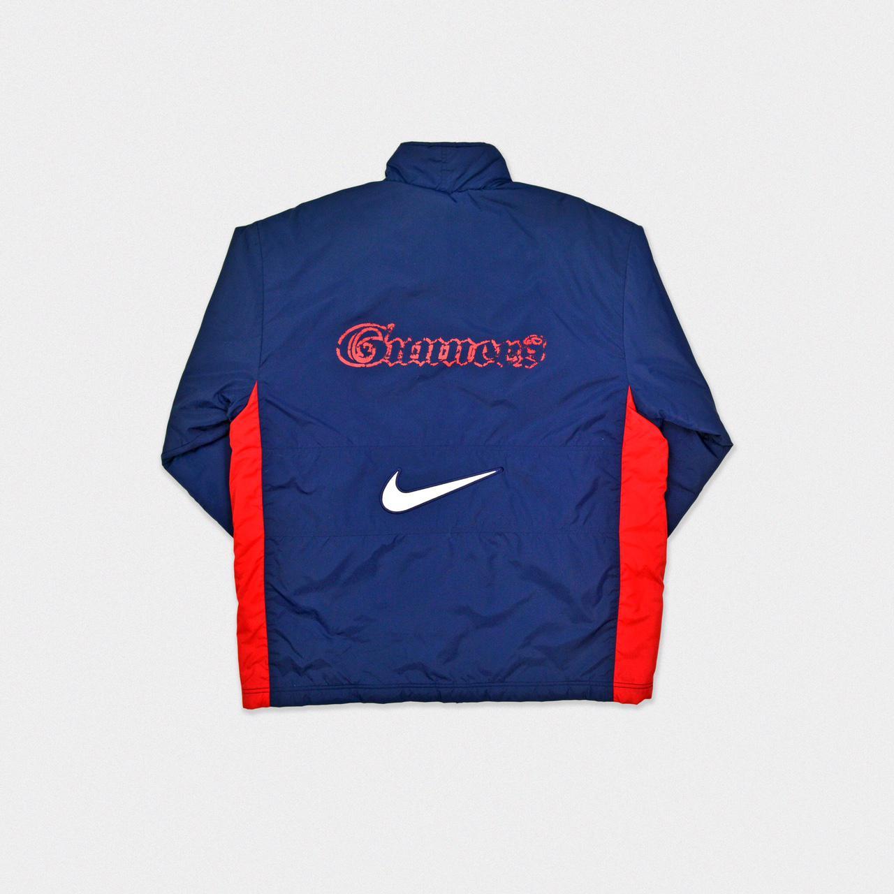 1994-96 Nike Arsenal Bench Jacket Size: Extra Large... | Depop