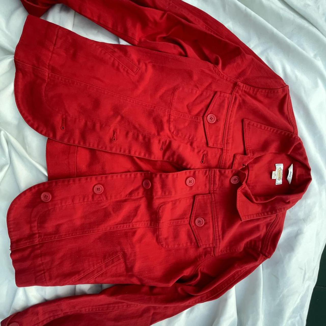 Talbots Women's Red Jacket | Depop