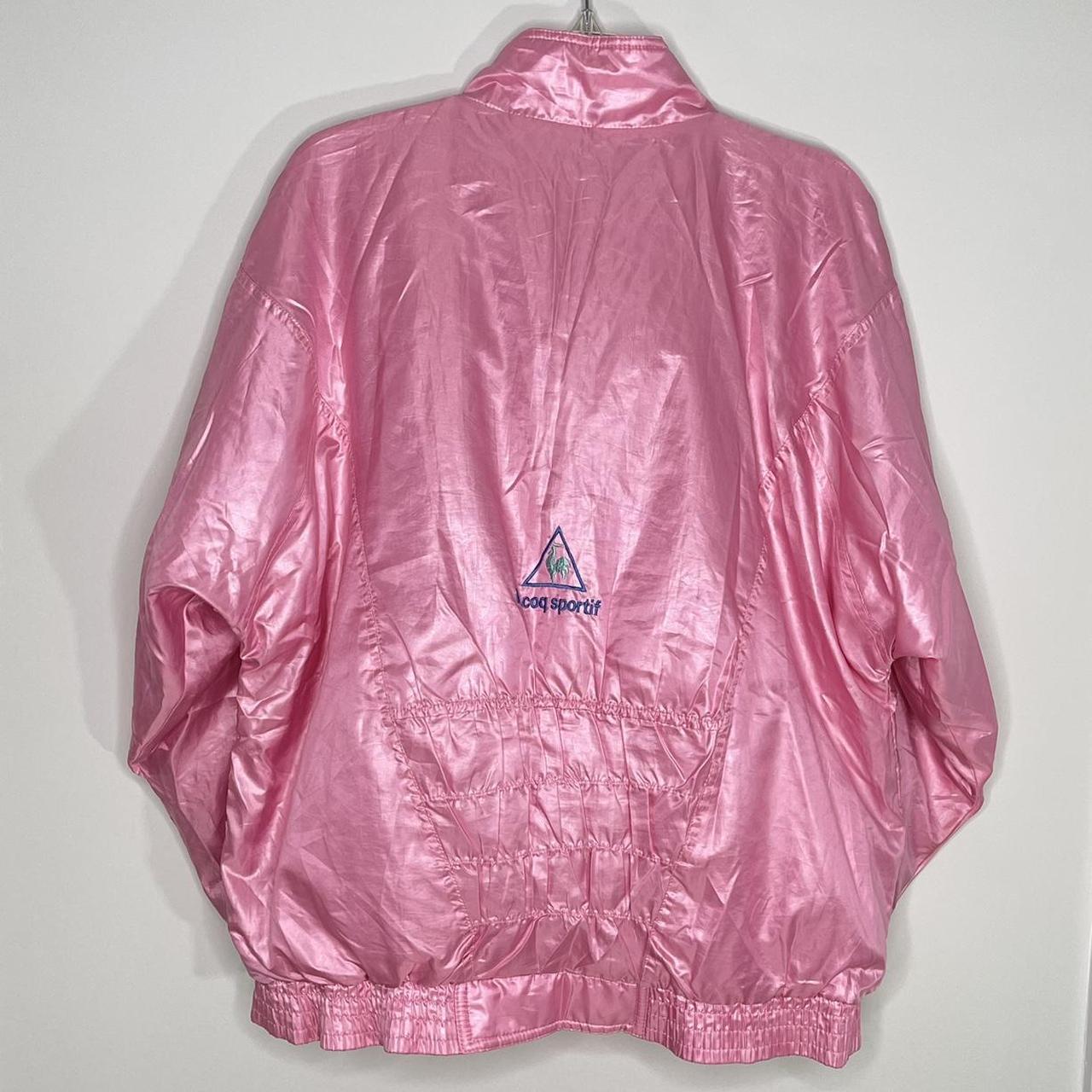 Le Coq Sportif Women's Pink Jacket | Depop