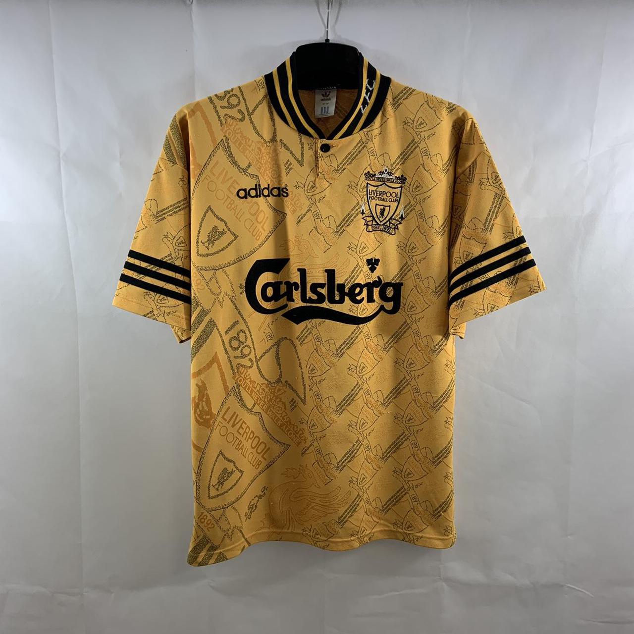 Liverpool Third Football Shirt 1994/96 Adults... - Depop