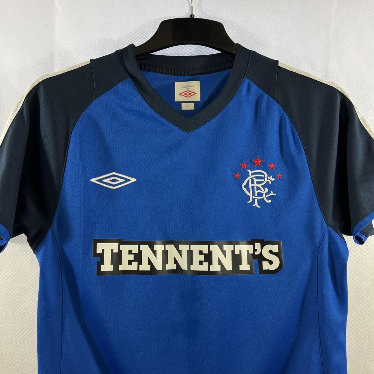 Rangers Training Football Shirt 2010/11 Adults Small... - Depop