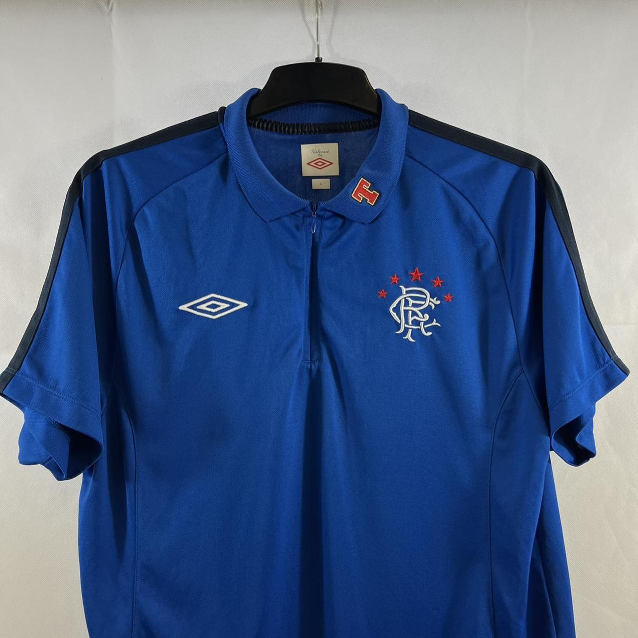 Rangers Training Football Shirt 2010/11 Adults Large... - Depop