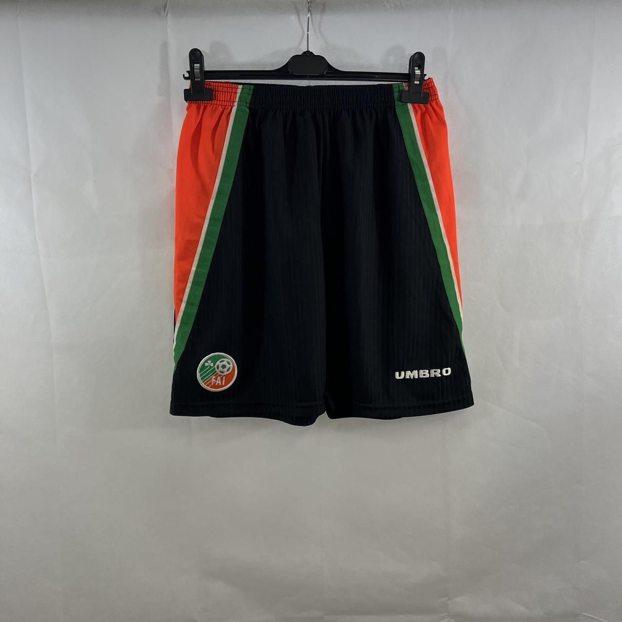 Ireland Away Football Shorts 1997/98 Adults Waist 32... - Depop