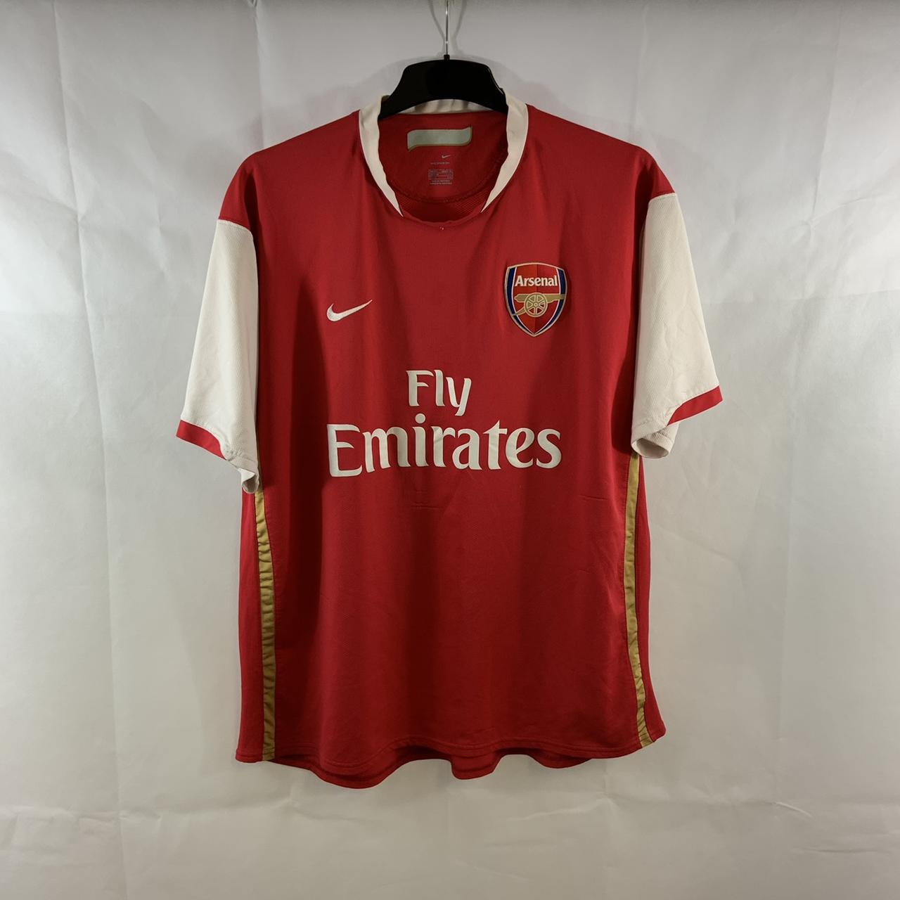 Arsenal Home Football Shirt 2006/08 Adults XXL Nike... - Depop