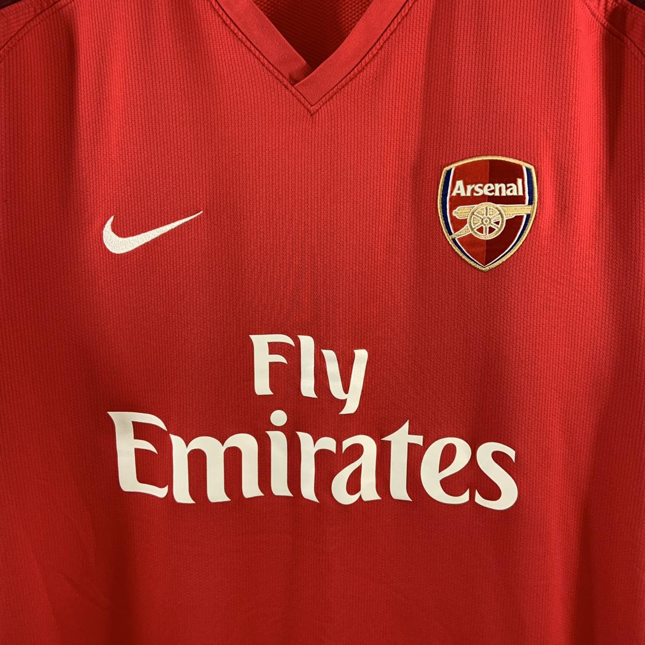 Arsenal Home Football Shirt 2008/10 Adults XXL Nike... - Depop