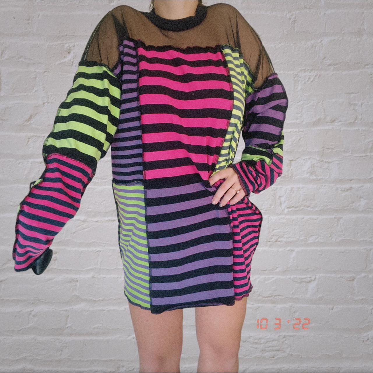 The Ragged priest patchwork dress // women’s L //... - Depop