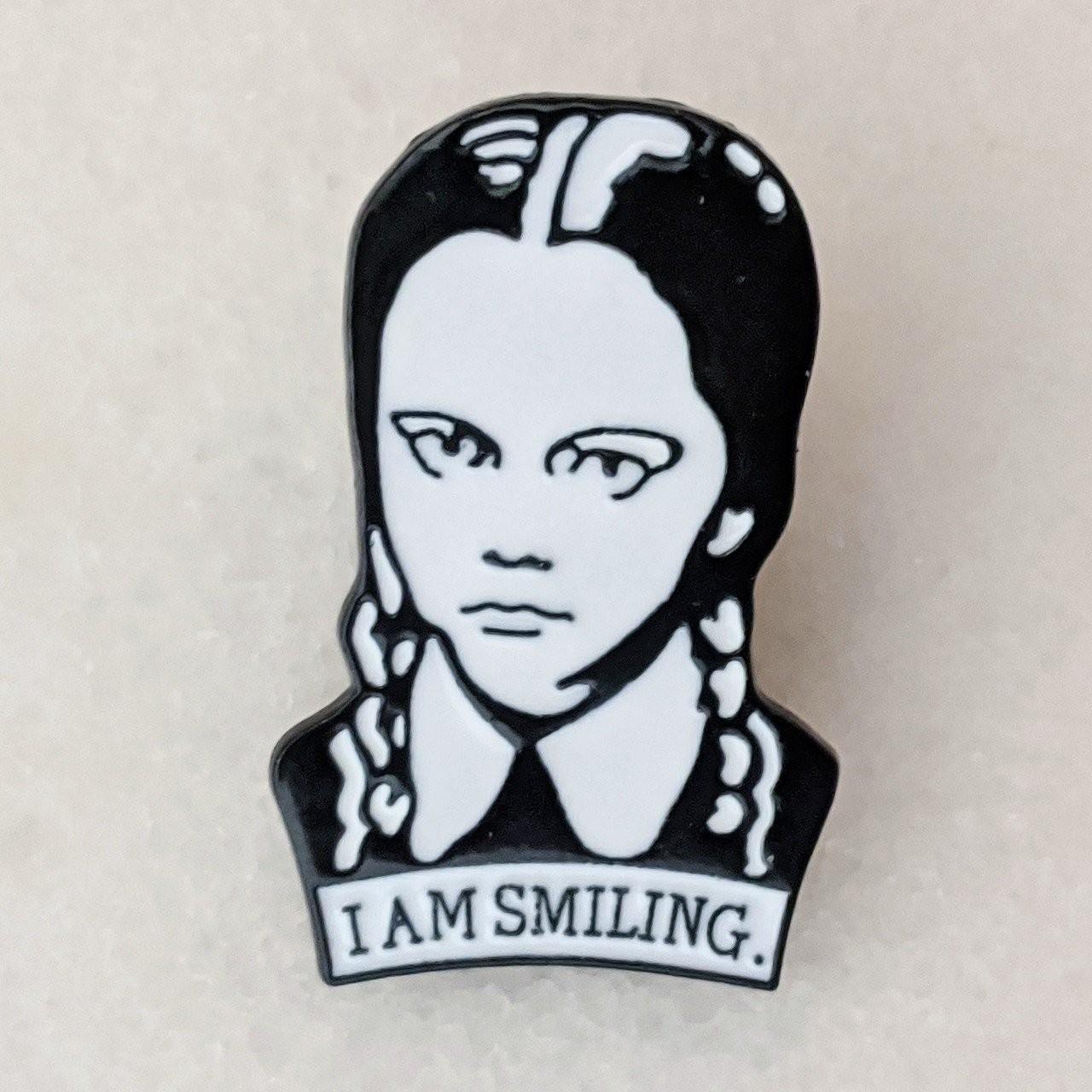 emo Wednesday Addams (Adams?) family cartoon 'i am... | Depop