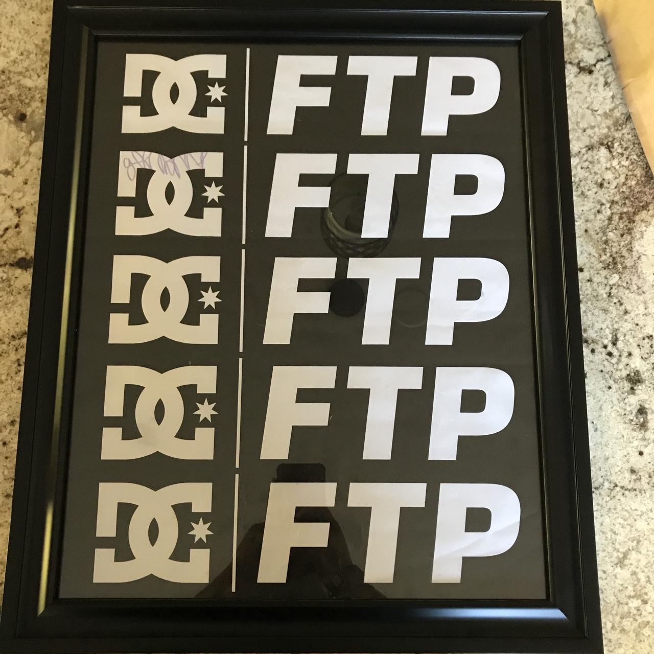 Framed FTP x DC poster signed by Germ Taking offers - Depop