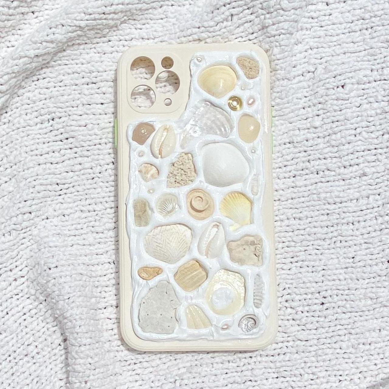 Seashell Mosaic Handmade Phonecase Cover Can custom... - Depop