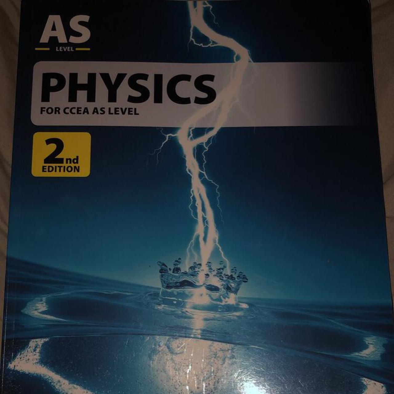 CCEA AS Physics text book new spec 2nd edition... - Depop