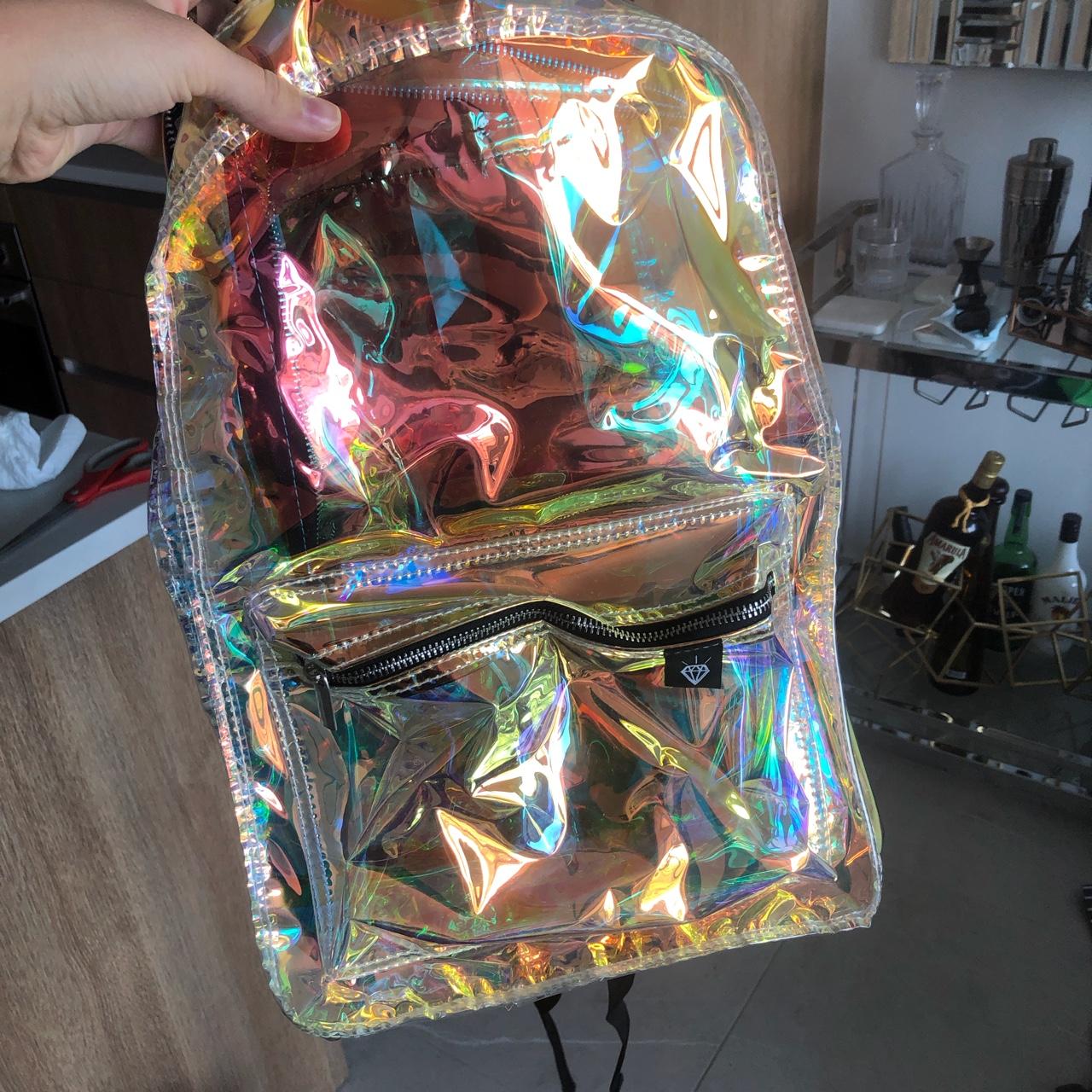 Iridescent Euphoria HBO backpack | Depop