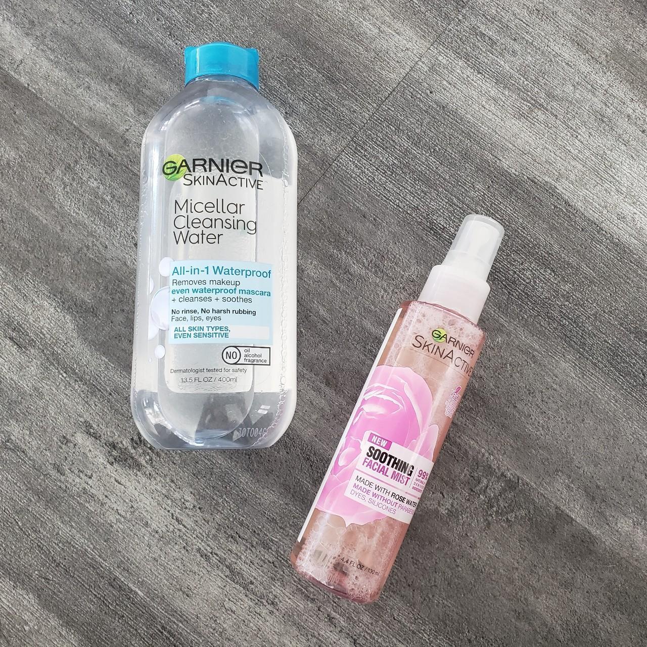 GARNIER Skin Active Micellar Cleansing Water Skin... - Depop