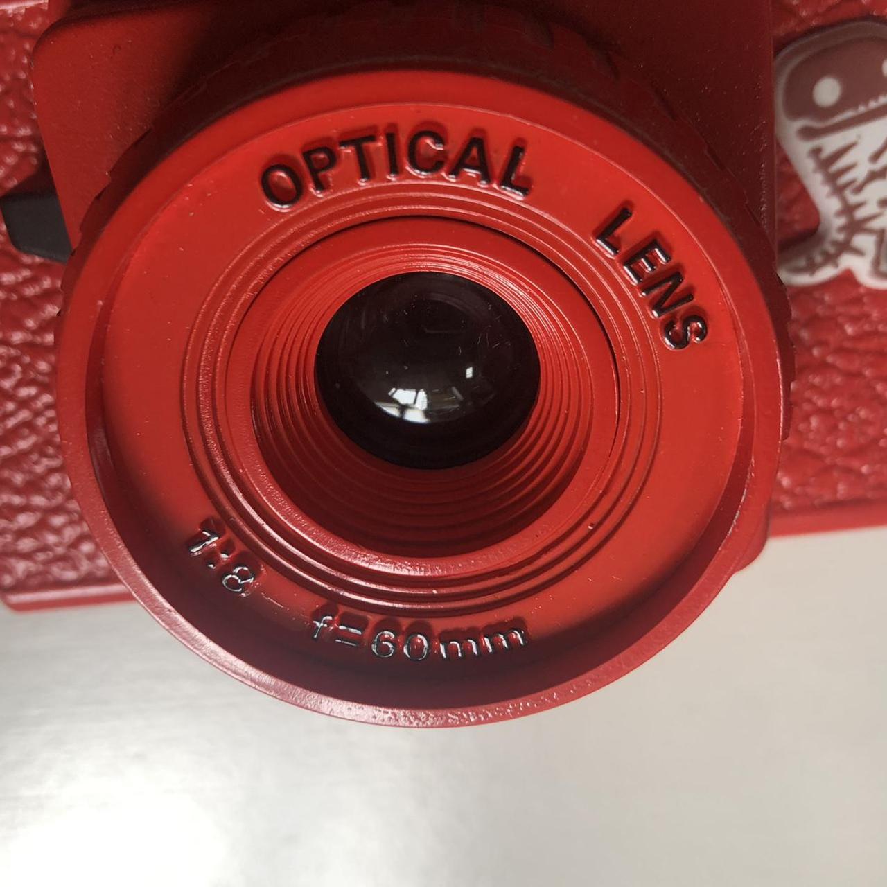 Holga Lomography Red Film Camera. Good for fun and... - Depop