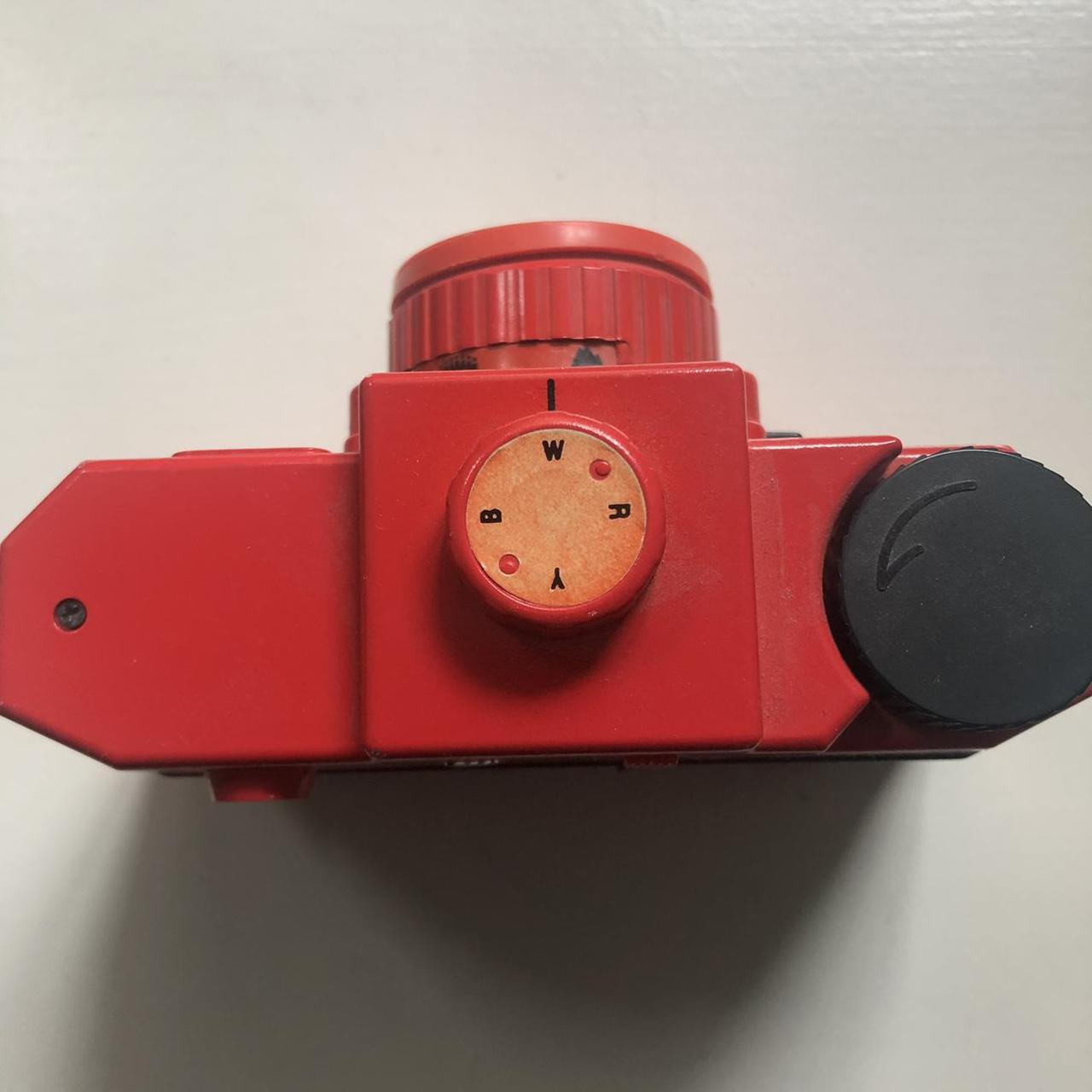 Holga Lomography Red Film Camera. Good for fun and... - Depop