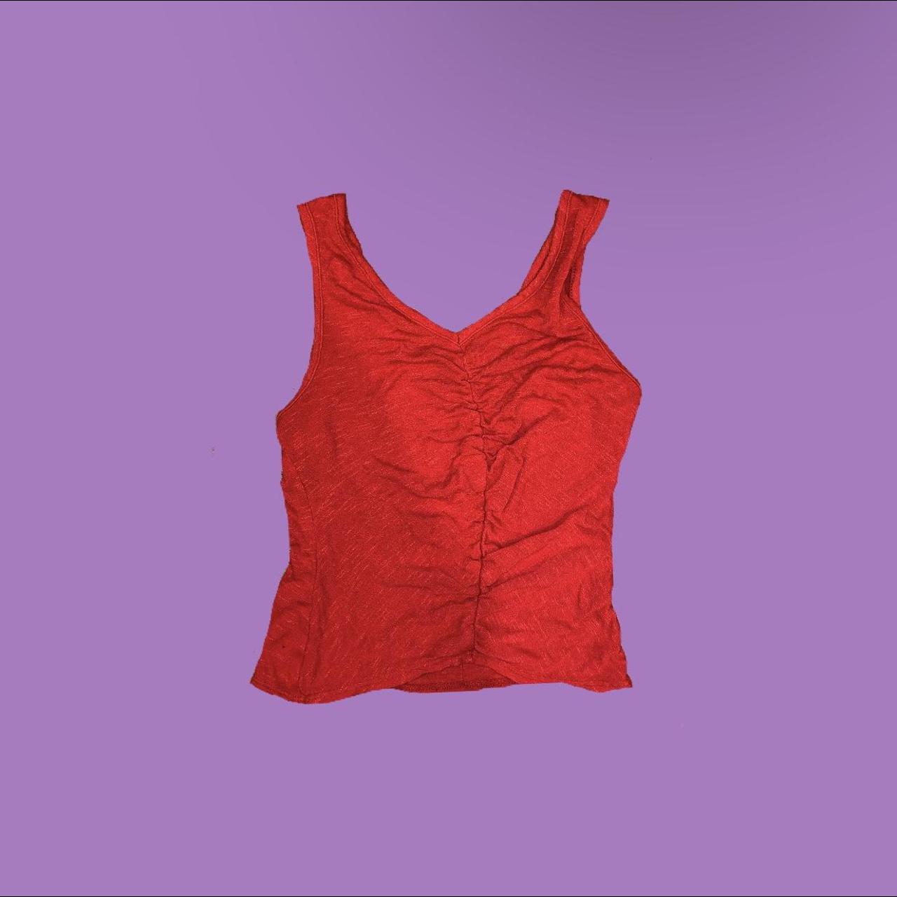 Super cute red tank top - Depop