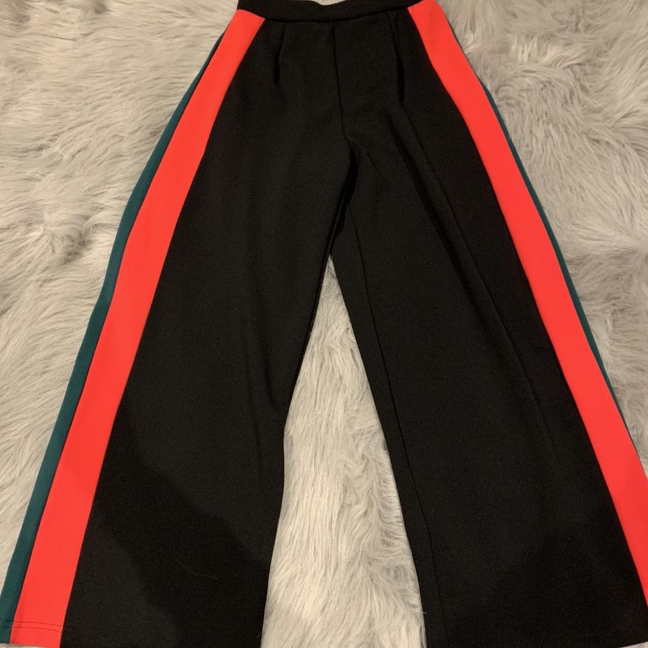 Gucci copy wide leg pants. Size 4. #gucci... - Depop