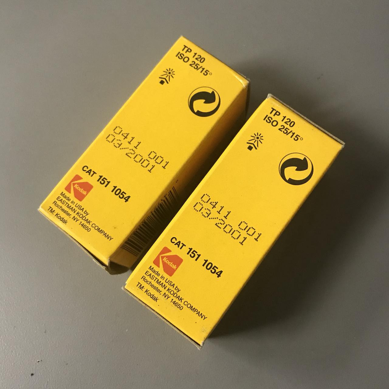 Kodak Technical Pan 120 black and white film (2)... - Depop