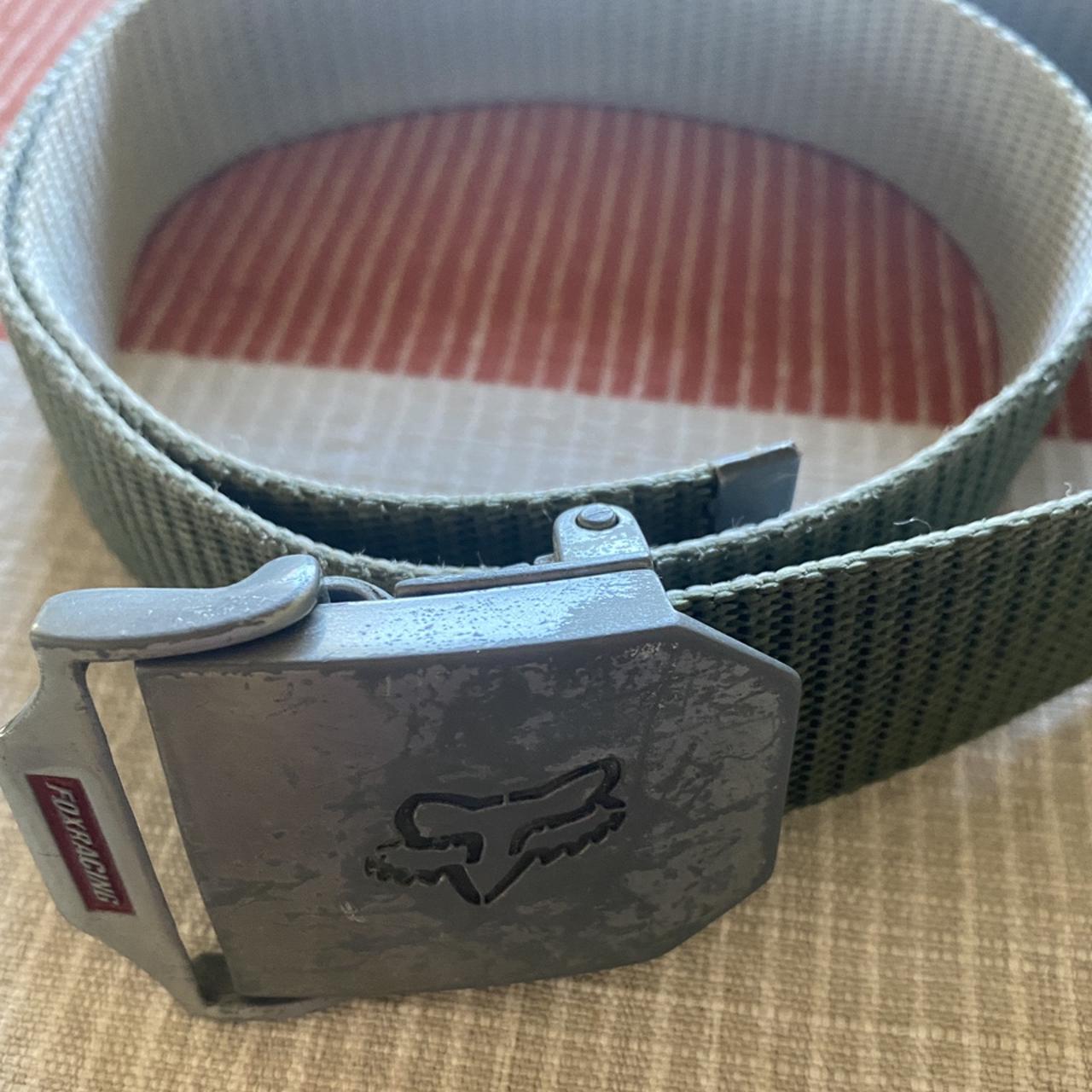 Official Fox Racing belt 2000’s era adjustable... - Depop