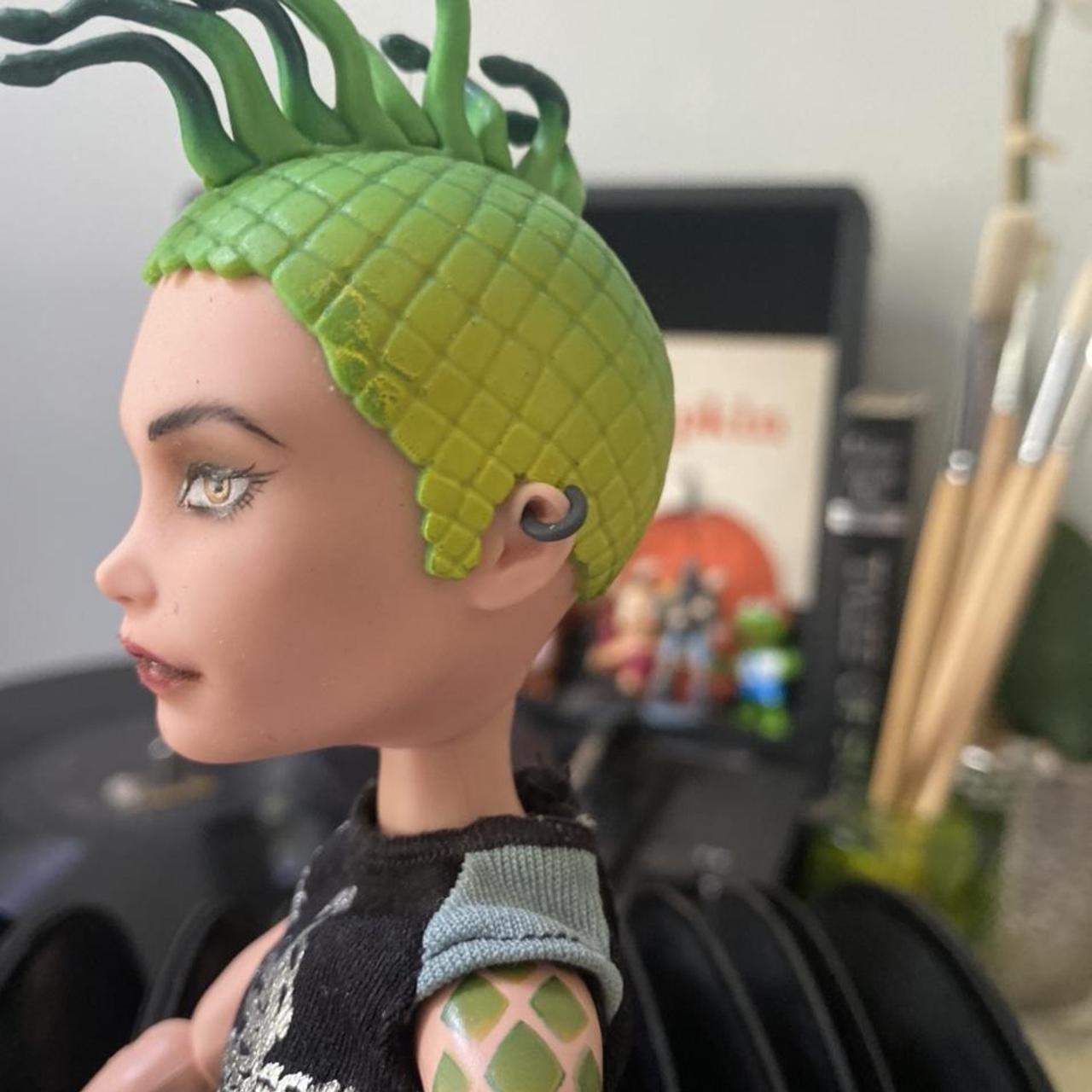 Monster High Scaris Deuce Gordon Doll Wear on... - Depop