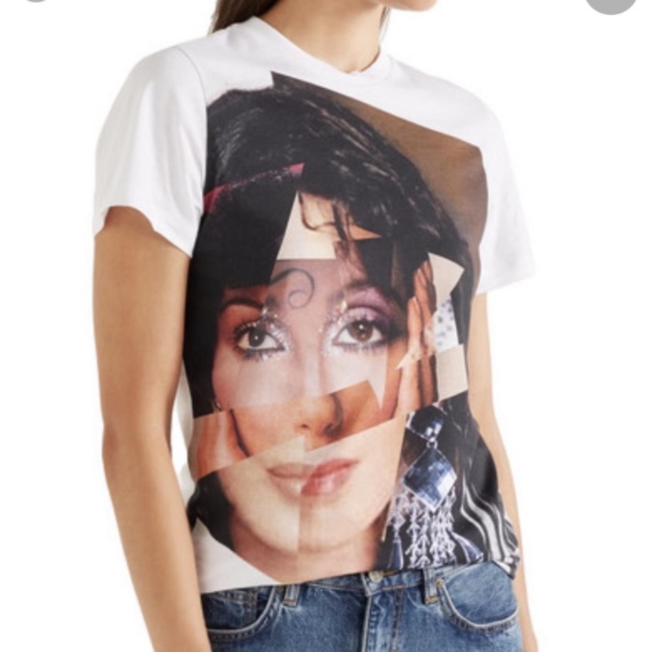 House of Holland Cher Graphic T-Shirt! Discoloration... - Depop