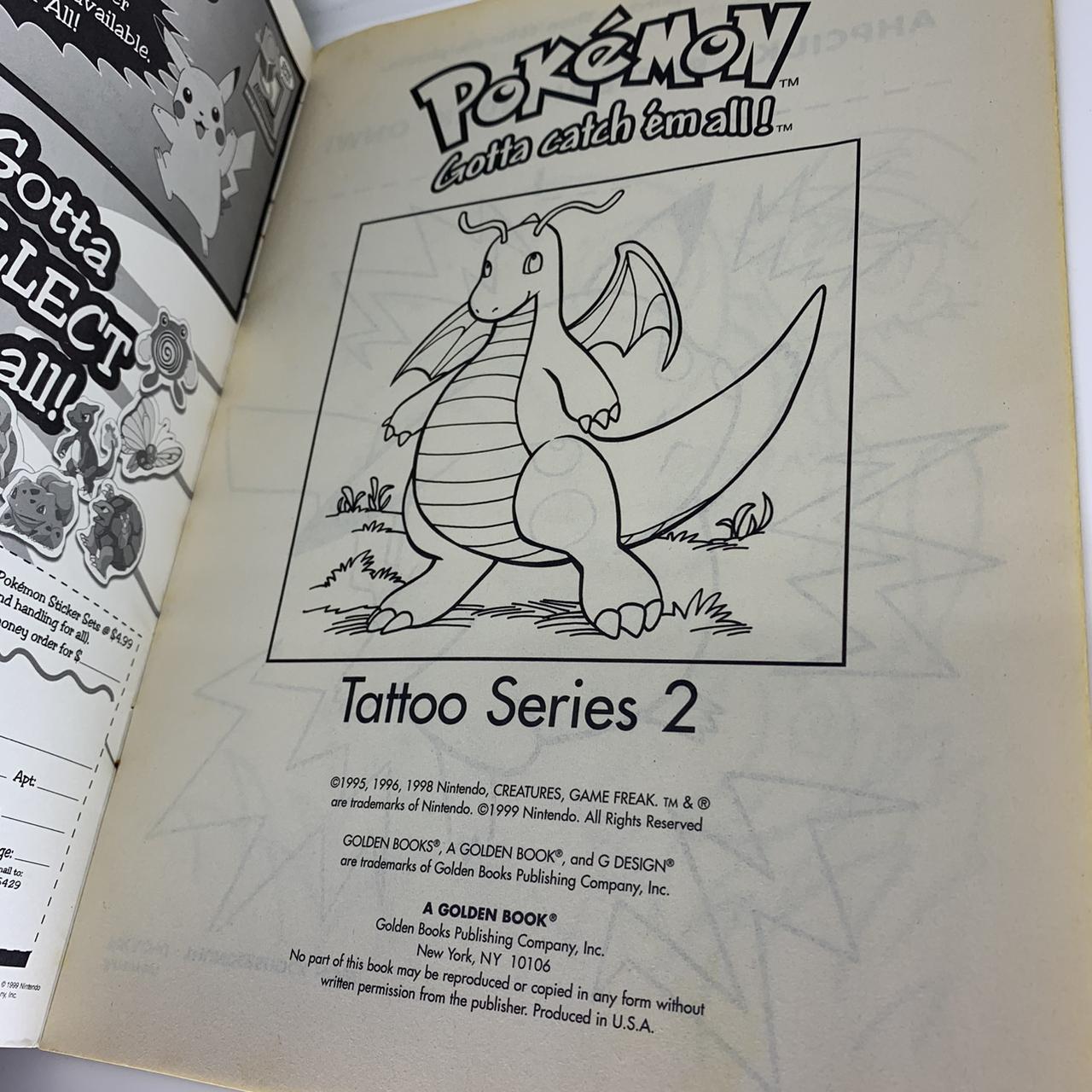 1999 Pokémon Activity Book #pokemon #pikachu... - Depop