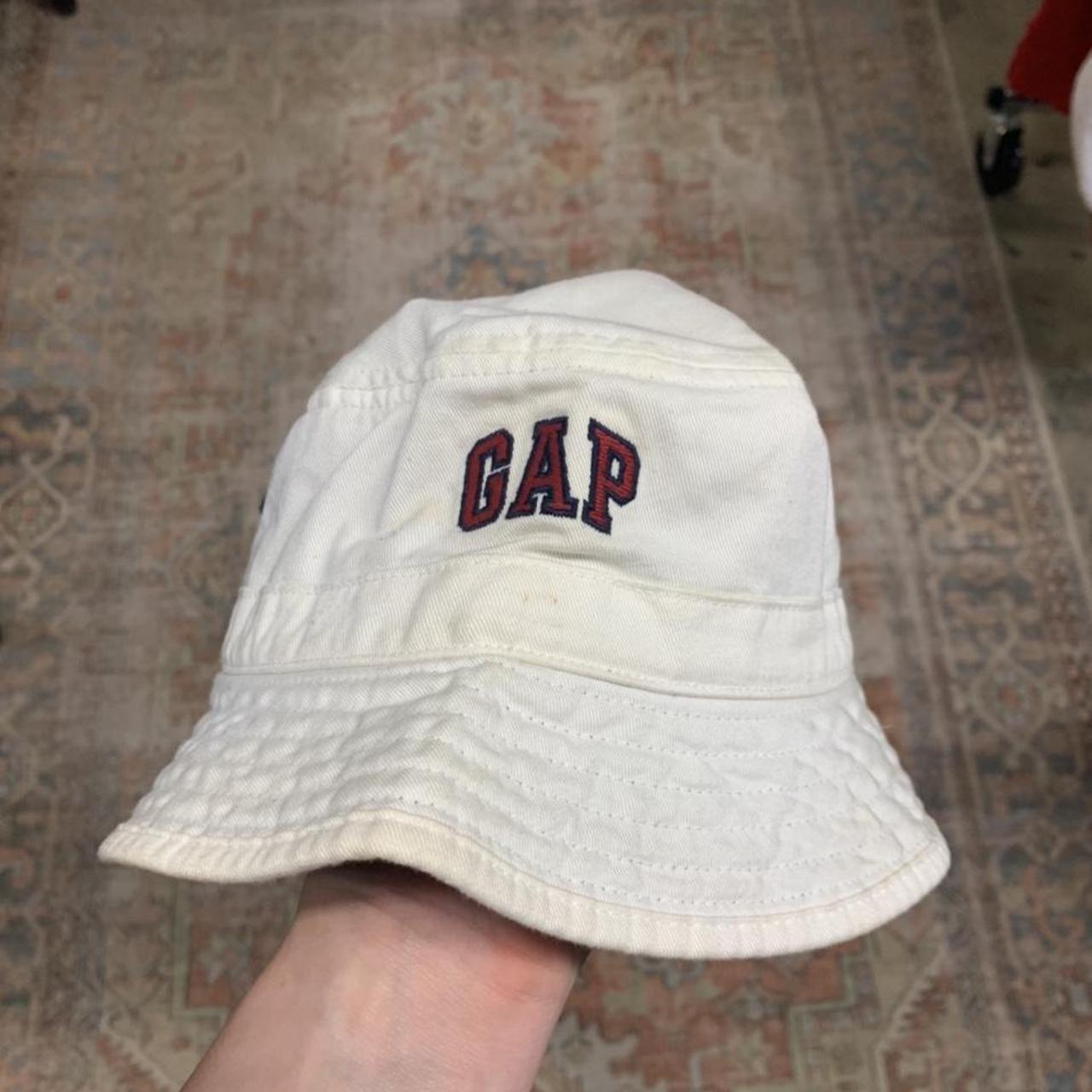 Vintage Womens Gap Bucket hat Stains pictured... - Depop