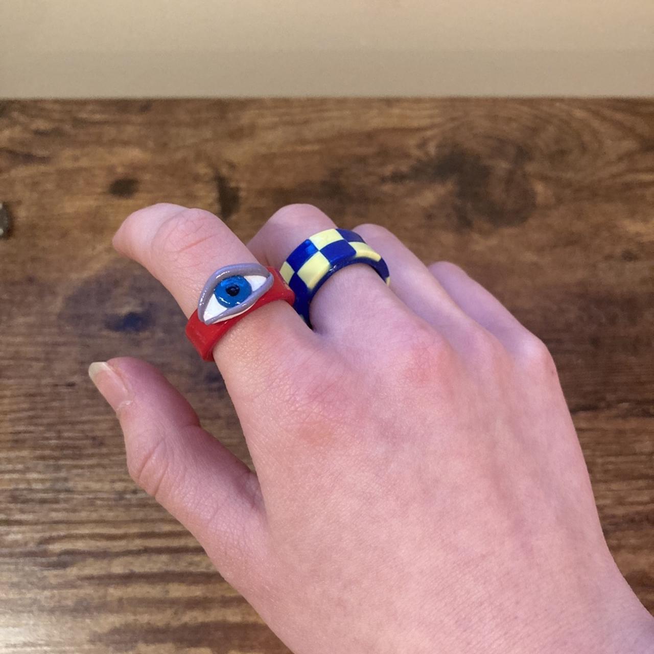 I made this custom eye ring for my gorgeous friend,... - Depop