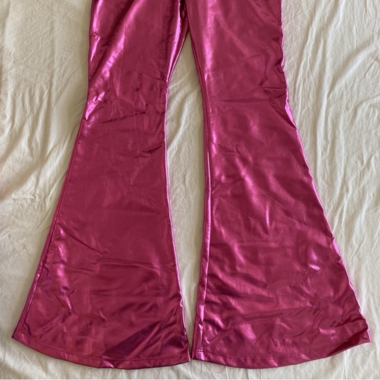 O MIGHTY PINK DISCO PANTS Never worn but when tried... - Depop