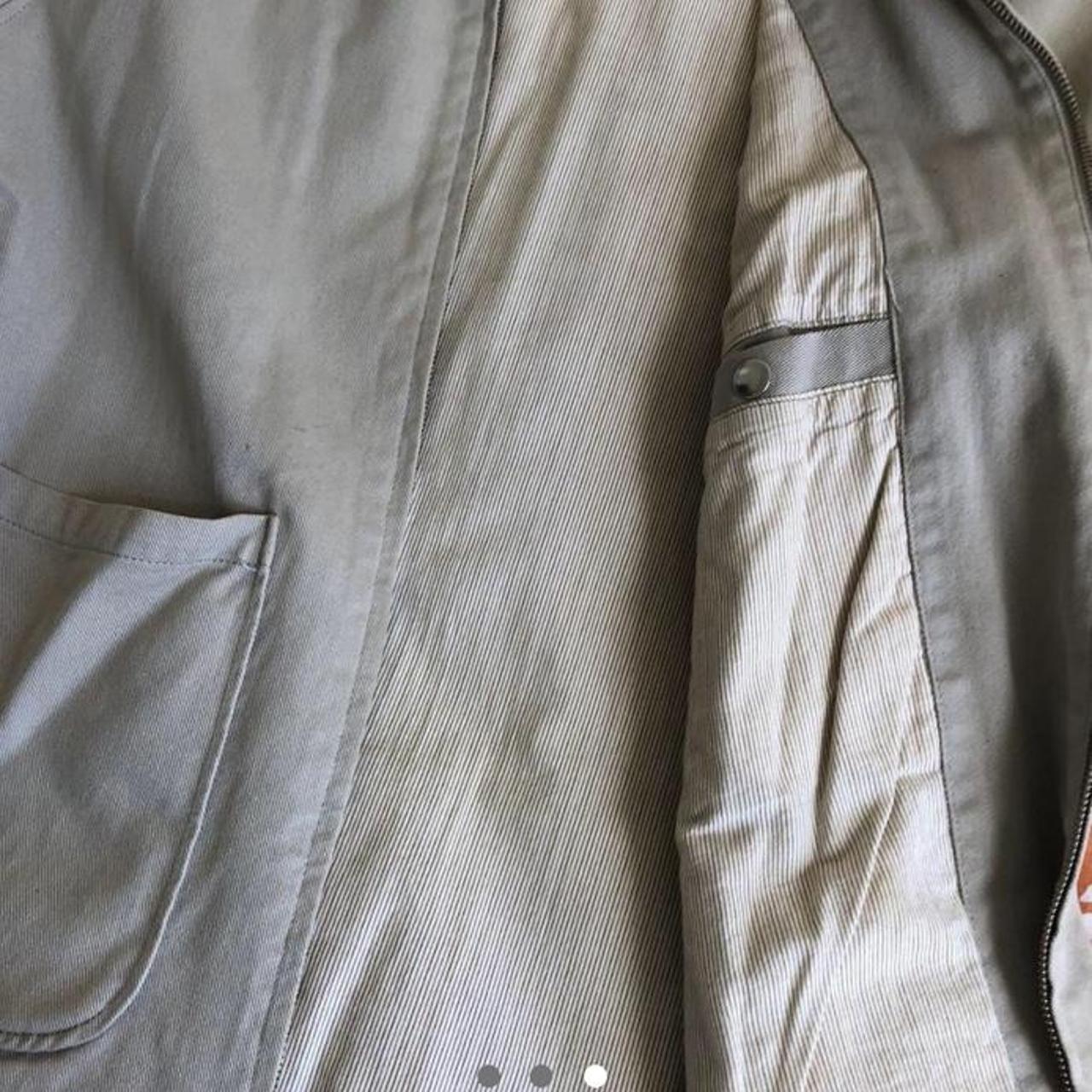 Mens weekday coach jacket Beige/sand colour Bought... - Depop