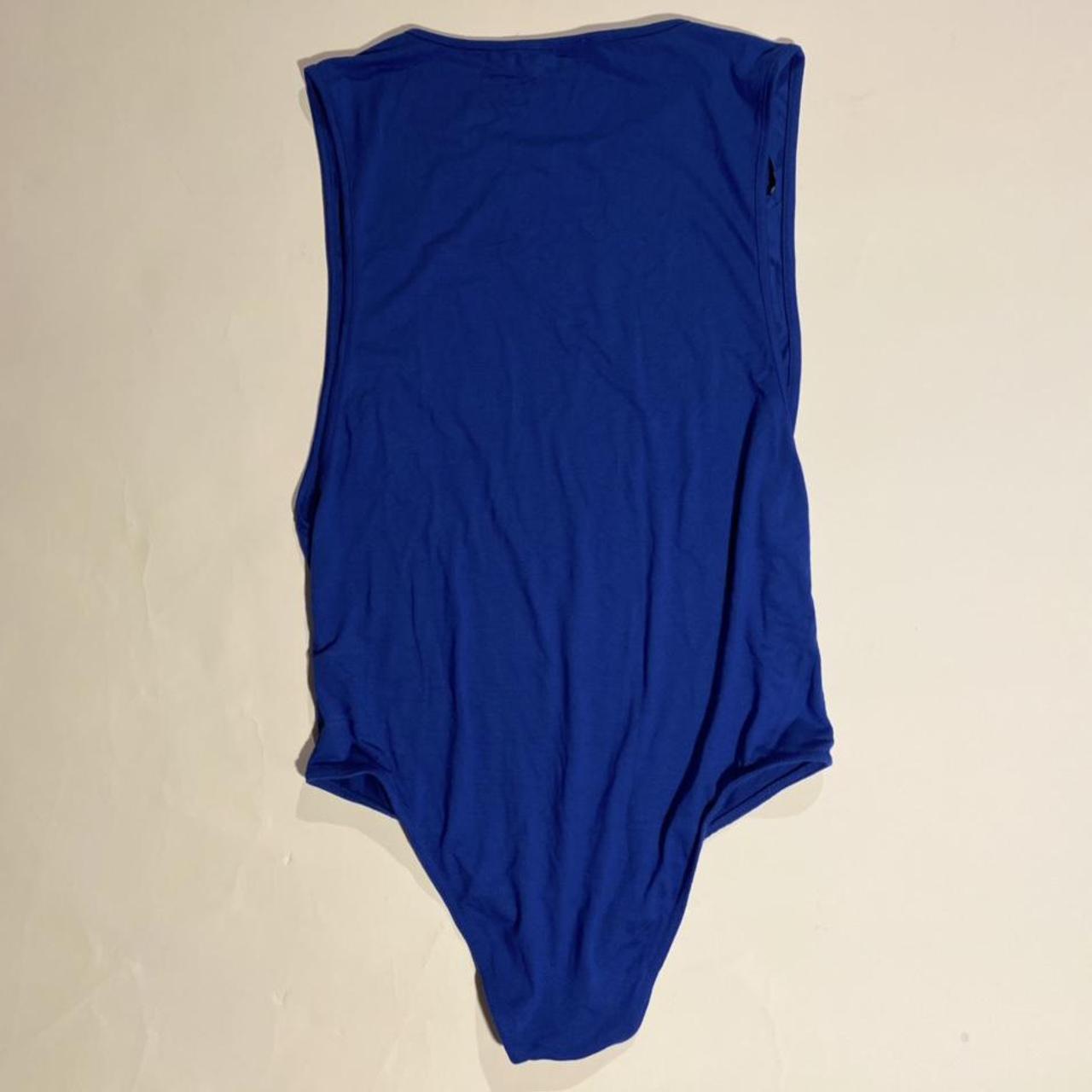 Women's Blue Bodysuit | Depop